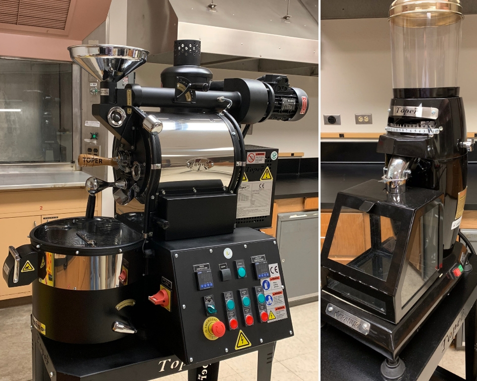 A NEW addition to the lab: Toper Coffee Roaster and Grinder | Center ...